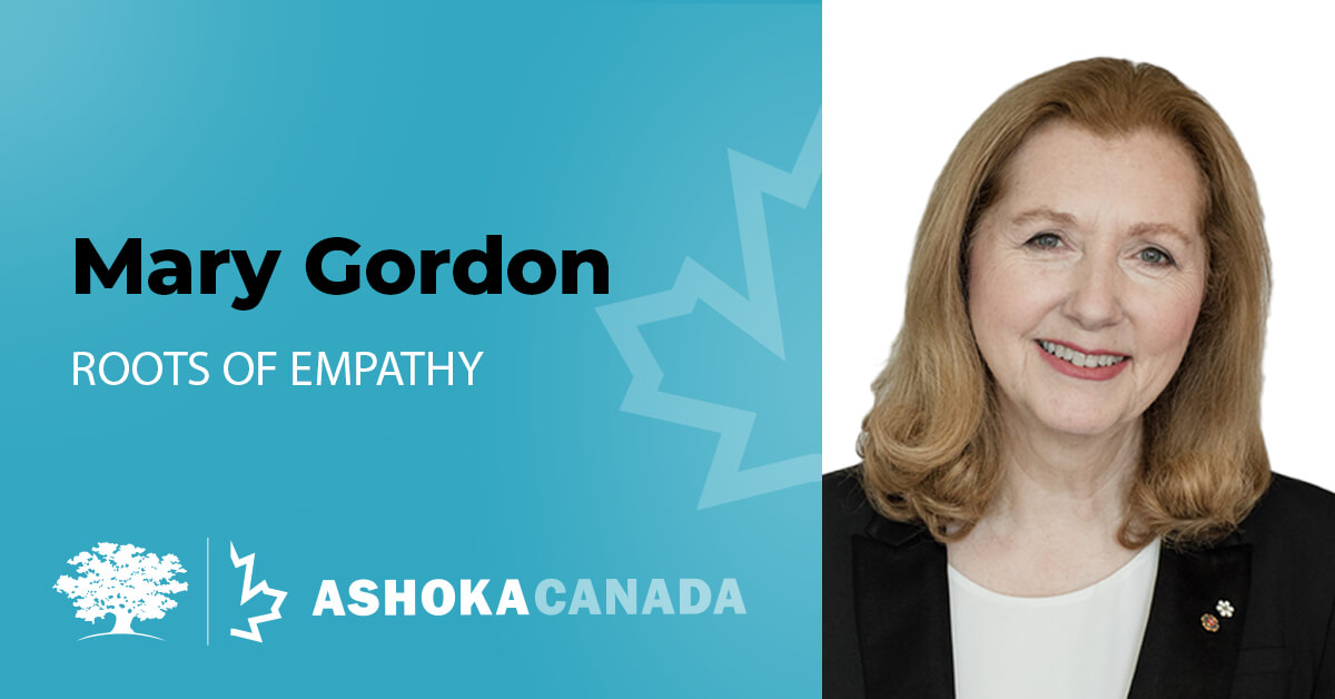 Mary Gordon | Roots of Empathy | Ashoka Canada Fellow