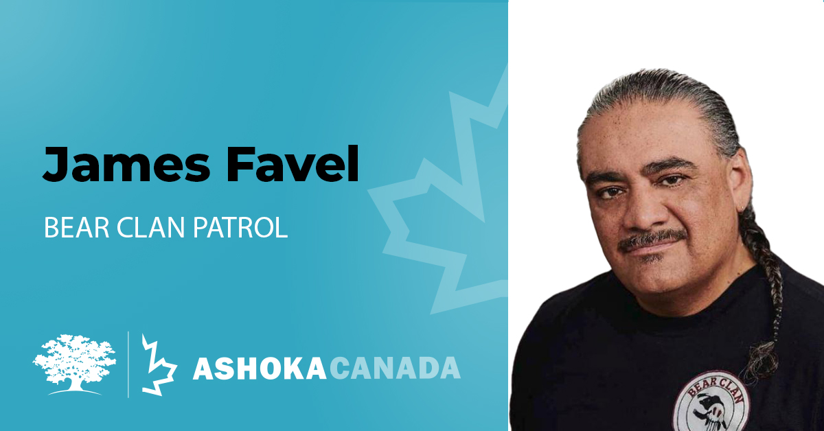 James Favel | Bear Clan Patrol | Ashoka Canada Fellow