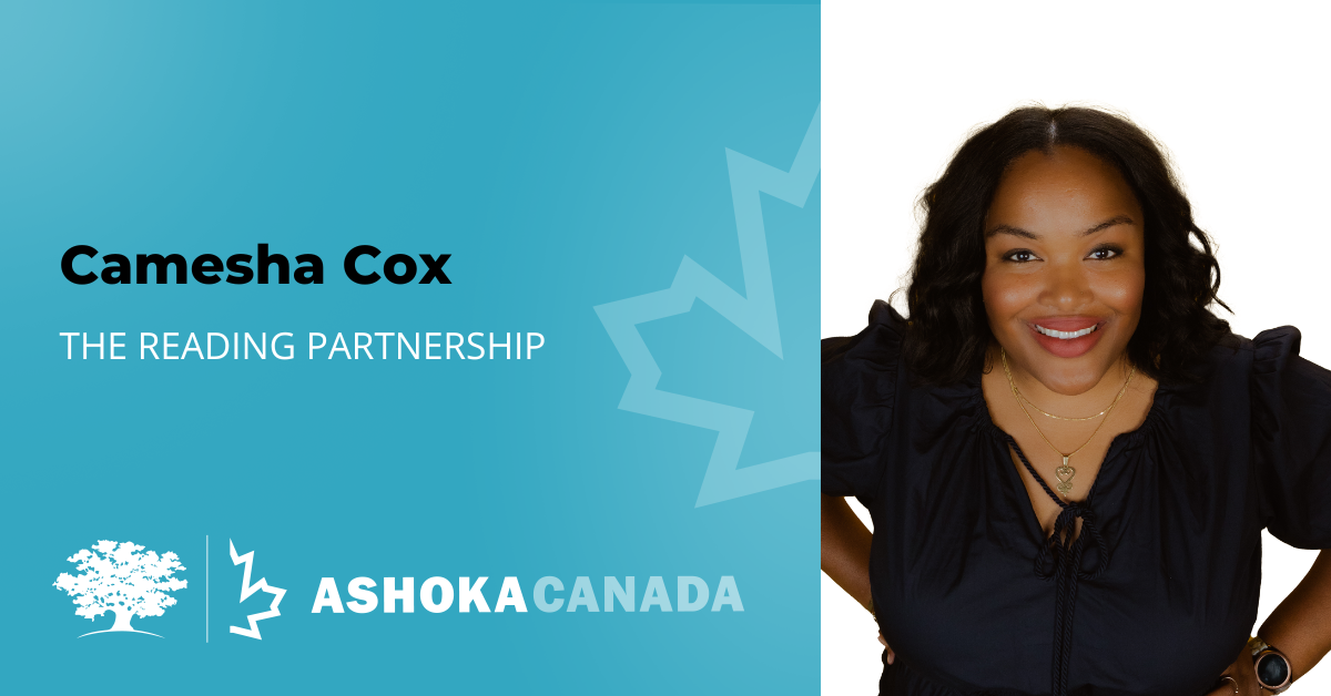 Camesha Cox | The Reading Partnership | Ashoka Canada Fellow